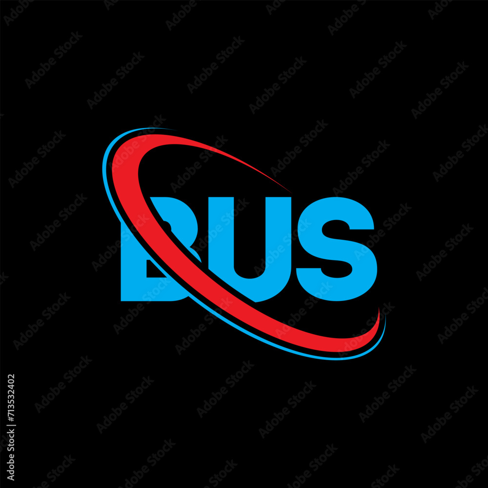 BUS logo. BUS letter. BUS letter logo design. Initials BUS logo linked ...