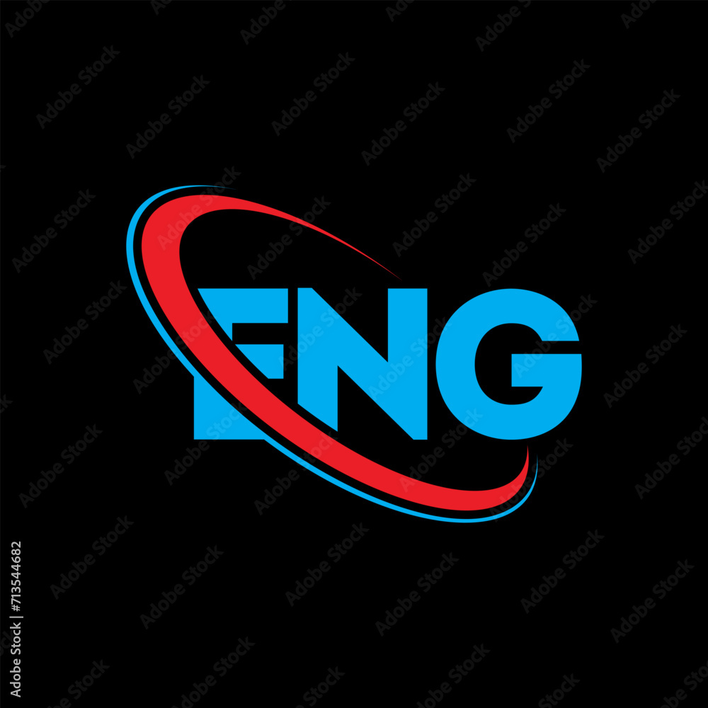 ENG logo. ENG letter. ENG letter logo design. Initials ENG logo linked ...