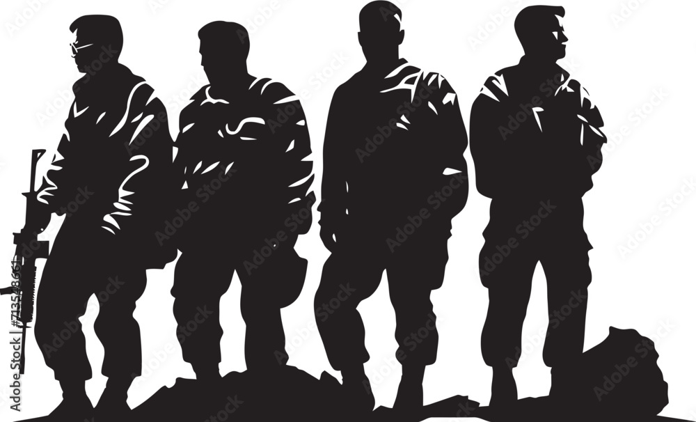 Strategic Alliance Group of Troops Emblem Warfare Harmony Soldiers ...