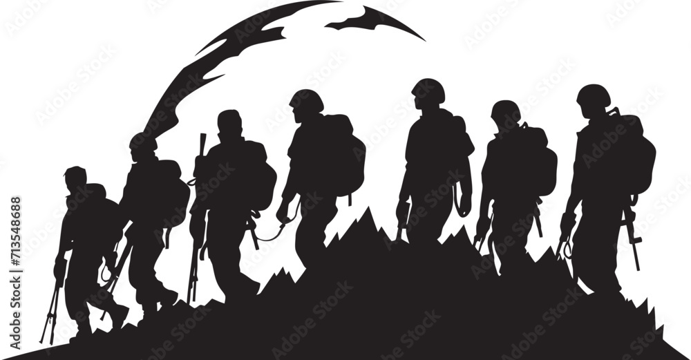 Battalion Bond Soldiers Unity Emblem Alliance Phalanx Soldier Group ...