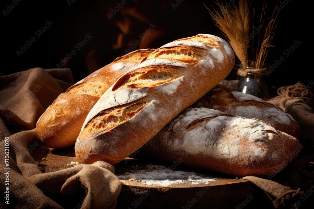 Bread Tradition: Baguette, the Culinary Gem of French Cuisine, with a ...