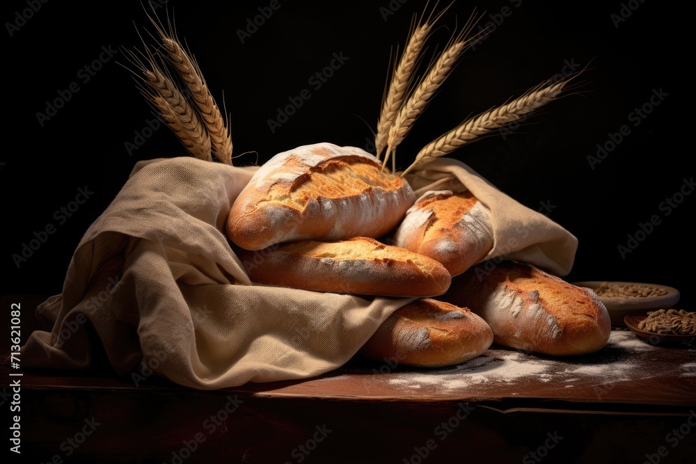 Bread Tradition: Baguette, the Culinary Gem of French Cuisine, with a ...