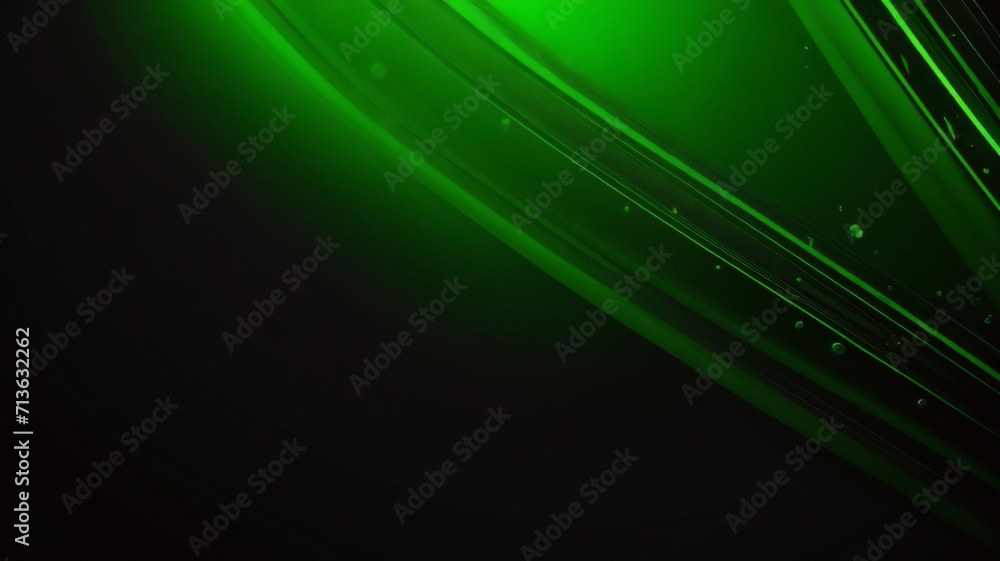 El fondo negro y verde oscuro es claro con el degradado es la ...