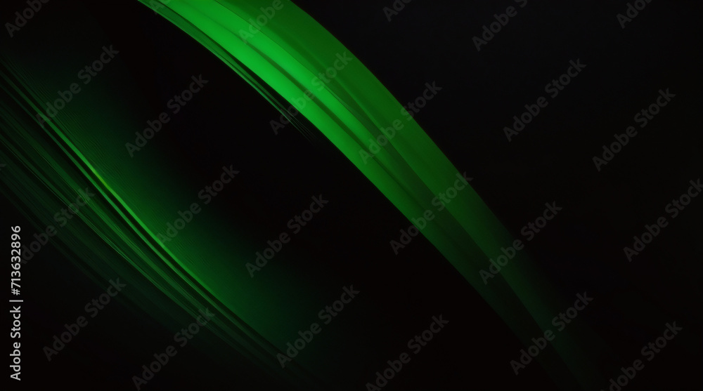 El fondo negro y verde oscuro es claro con el degradado es la ...