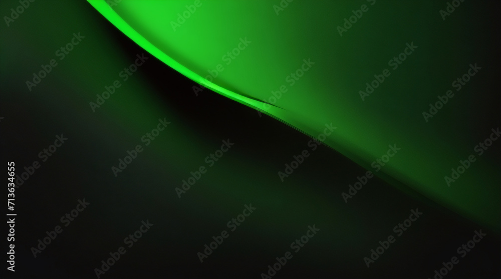 El fondo negro y verde oscuro es claro con el degradado es la ...