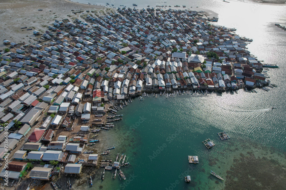 defaultBungin island is the Most Populated Island in the world Stock ...