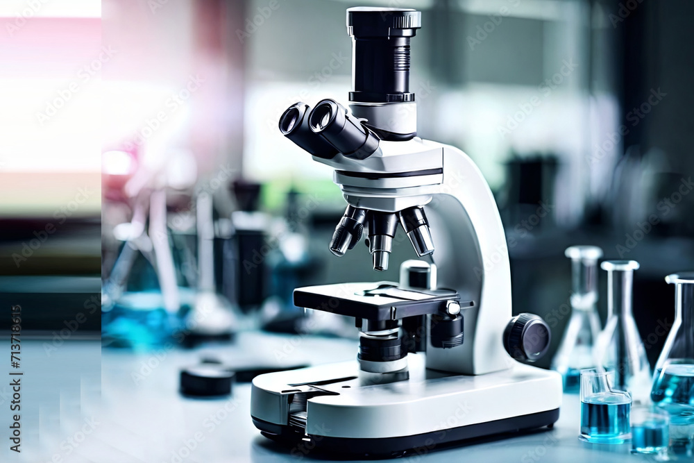 Exploring the microscopic world. A cutting-edge scientific microscope ...