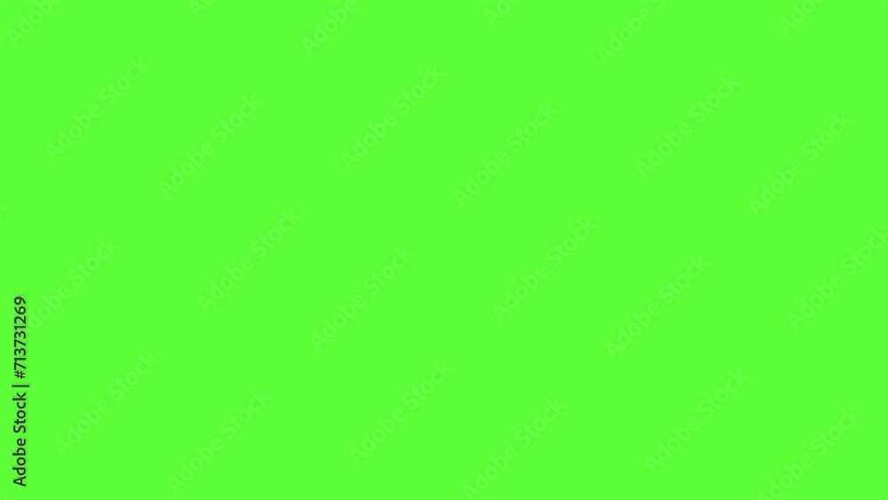 4K motion graphic animation of question mark on chroma key green screen ...