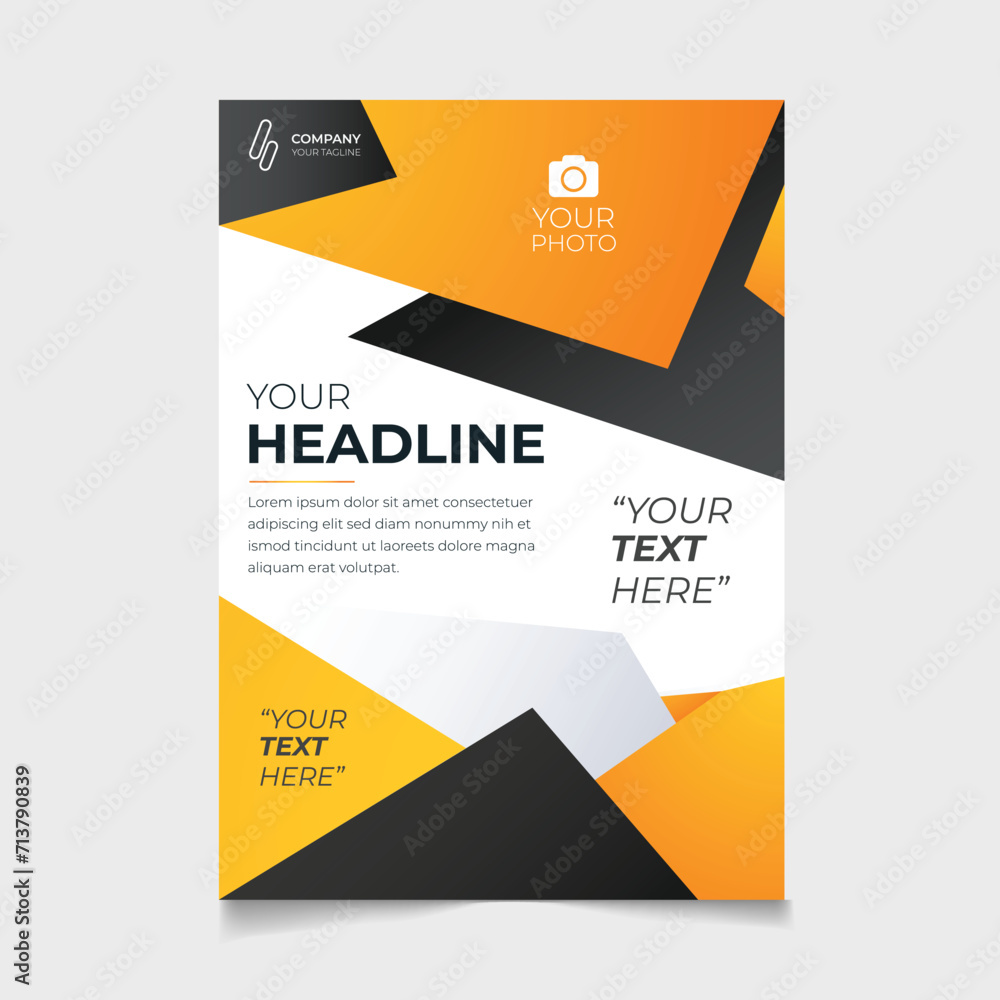 Brochure design, cover modern Corporate business flayer template with ...