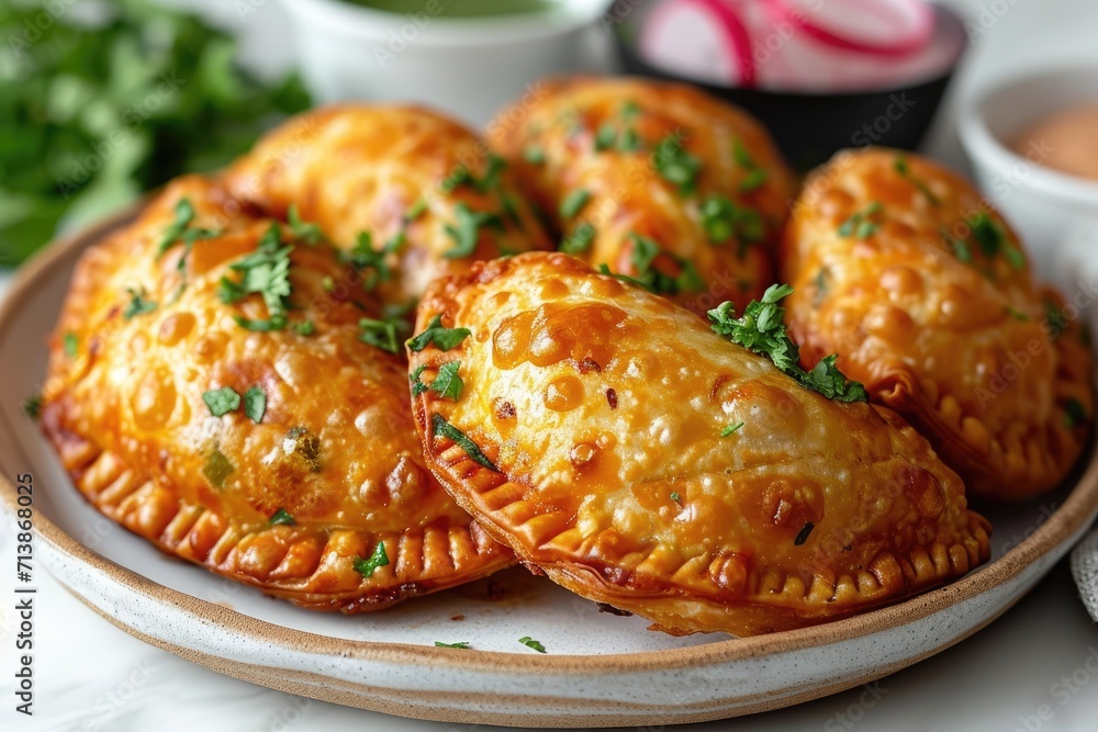 Indian Mithai Gujia Also Called Gujiya, Pirukiya, Pirukia, Pedakiya ...