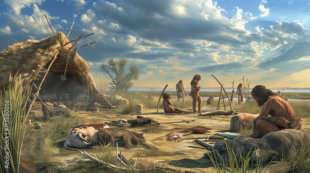 Primitive Ingenuity: Exploring a Paleolithic Campsite Circa 1,000,000 ...