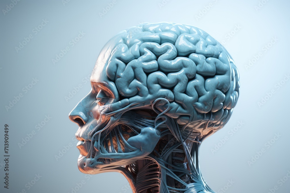 Brain sectional imaging X-ray and CT scan technique, cyborg radiography ...