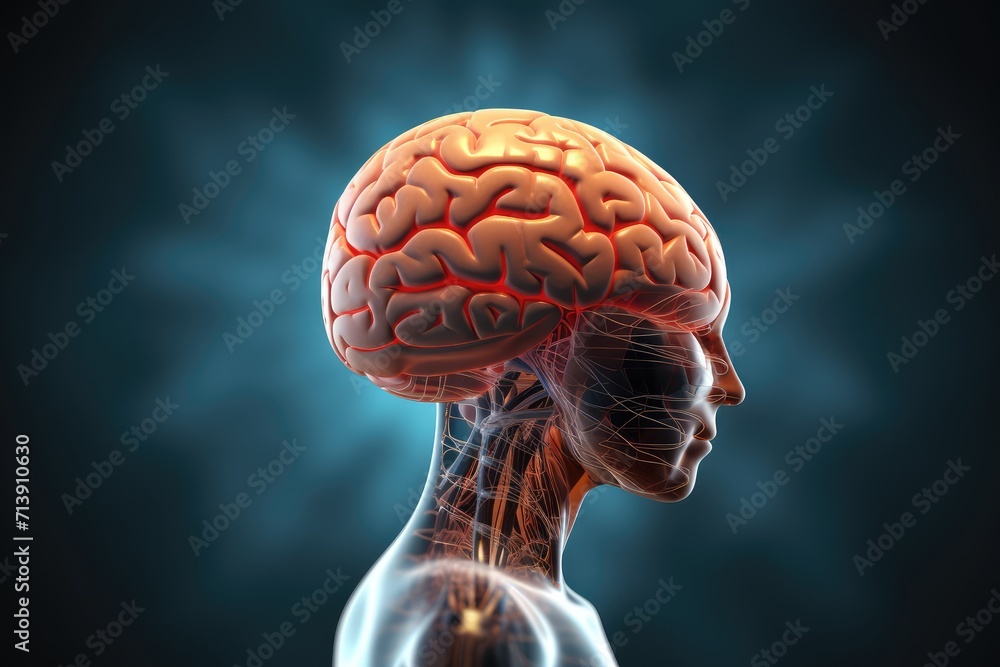 Brain sectional imaging X-ray and CT scan technique, cyborg radiography ...