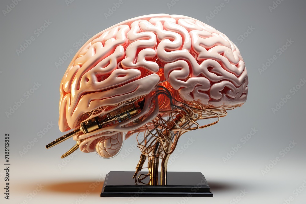 Brain sectional imaging X-ray and CT scan technique, cyborg radiography ...