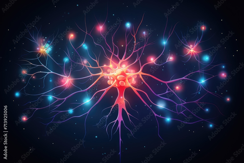 Neuronal learning, 3d neurons forge new connections, strengthening the ...