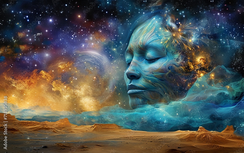 Mystical representation of inner journey, portraying the inner journey ...