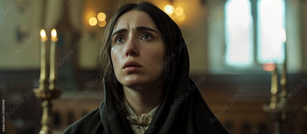 Sadness and lament overpower a young, solitary Jewish woman named Mary ...