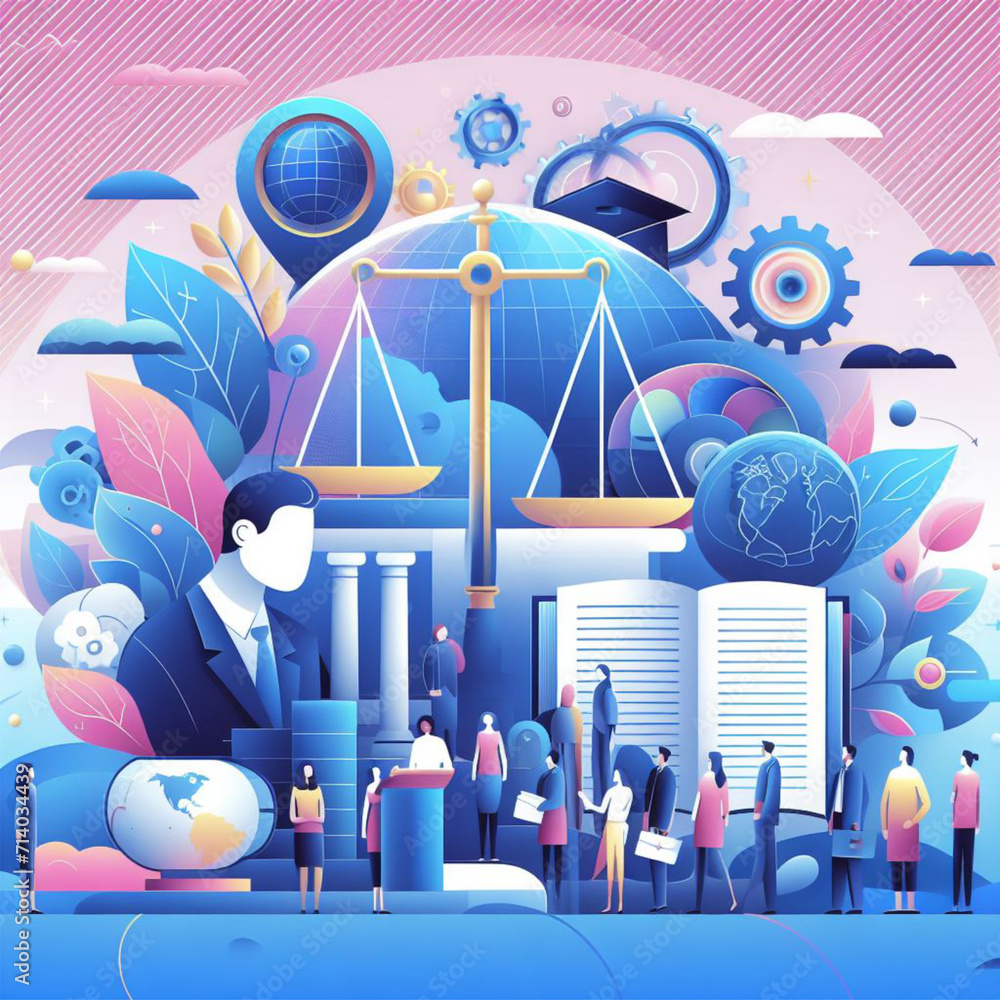 World Social Justice Day background, poster, social media post ...