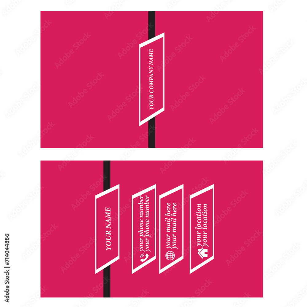 New, typography, standard, minimal, clean, abstract , visiting card ...