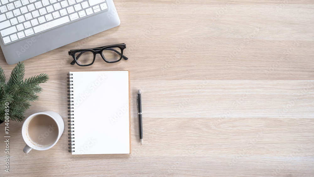 Note book mock up open blank notebook paper page copy space mockup ...