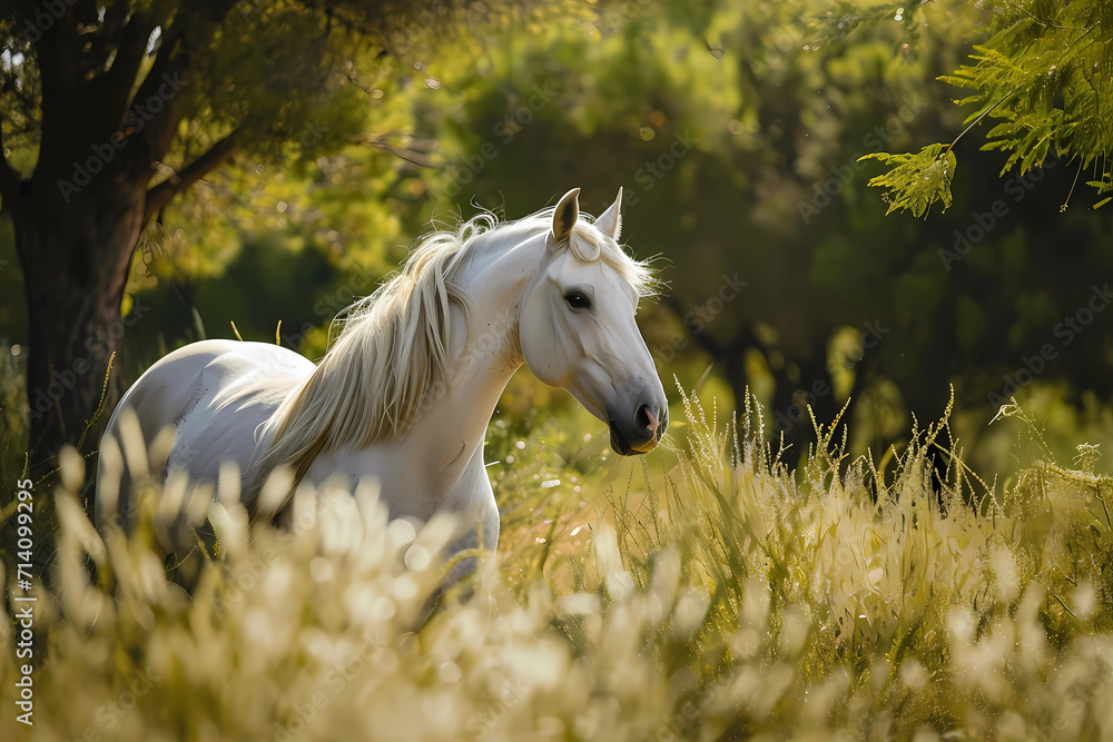 Lusitano - Portugal - Lusitanos are agile and intelligent horses often ...