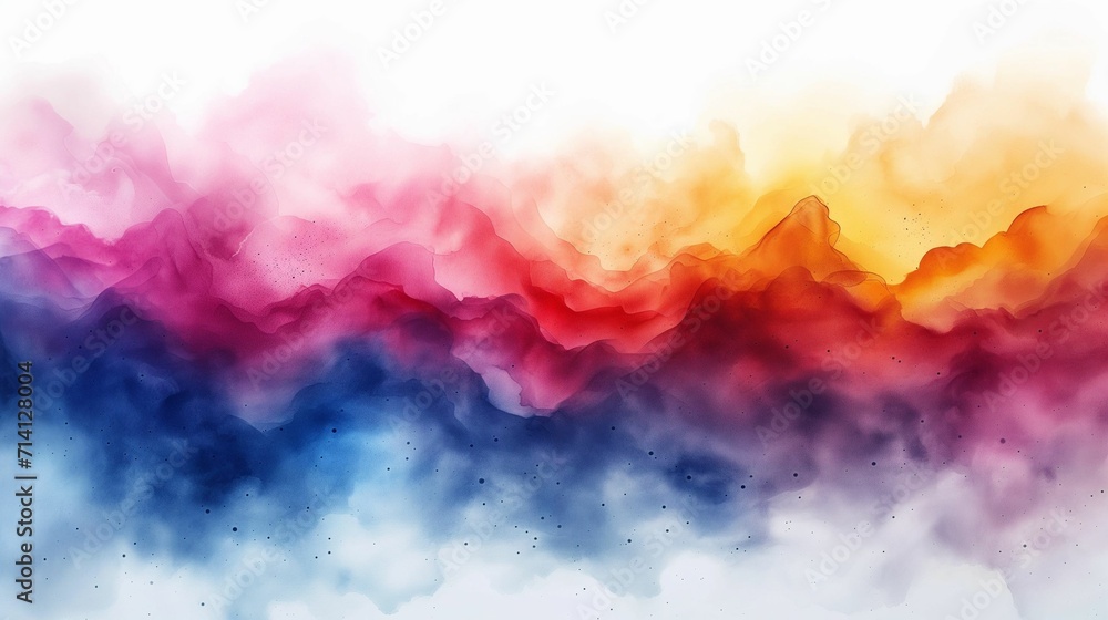 Abstract Watercolor Bliss: High-Resolution Background with Gentle ...