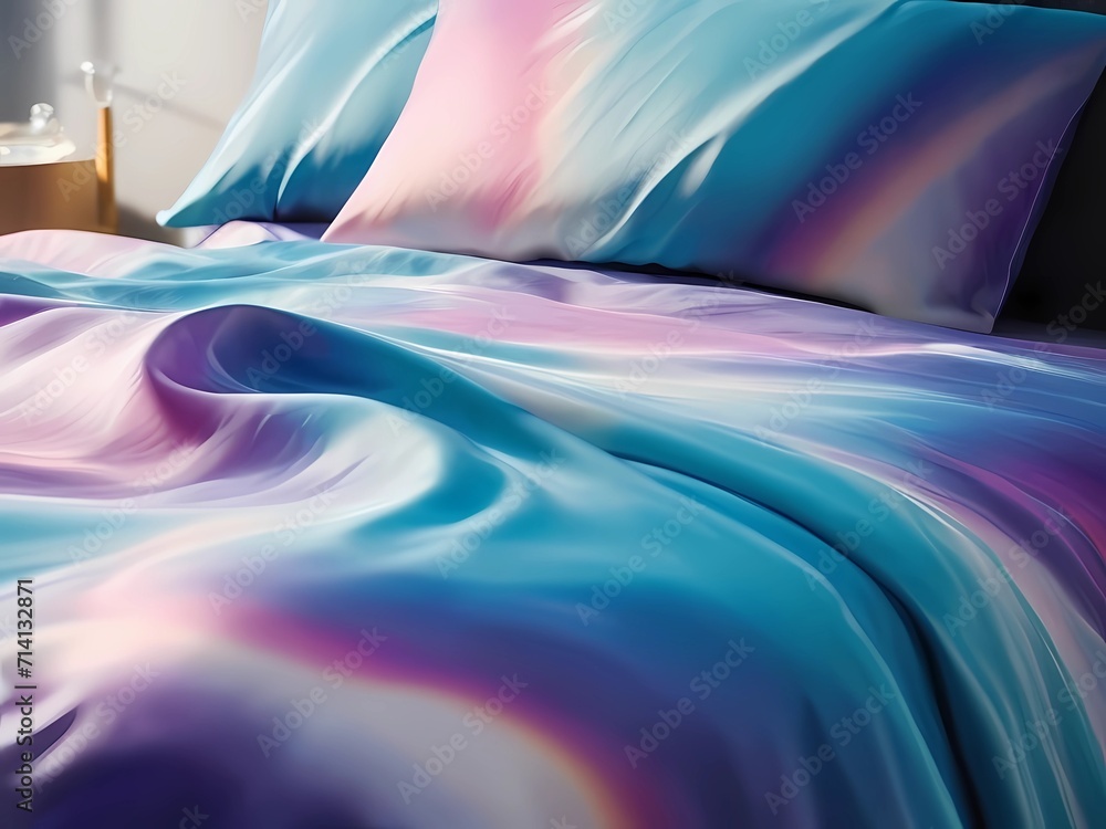 Abstract allover hand drawing style water color effect design pattern ...