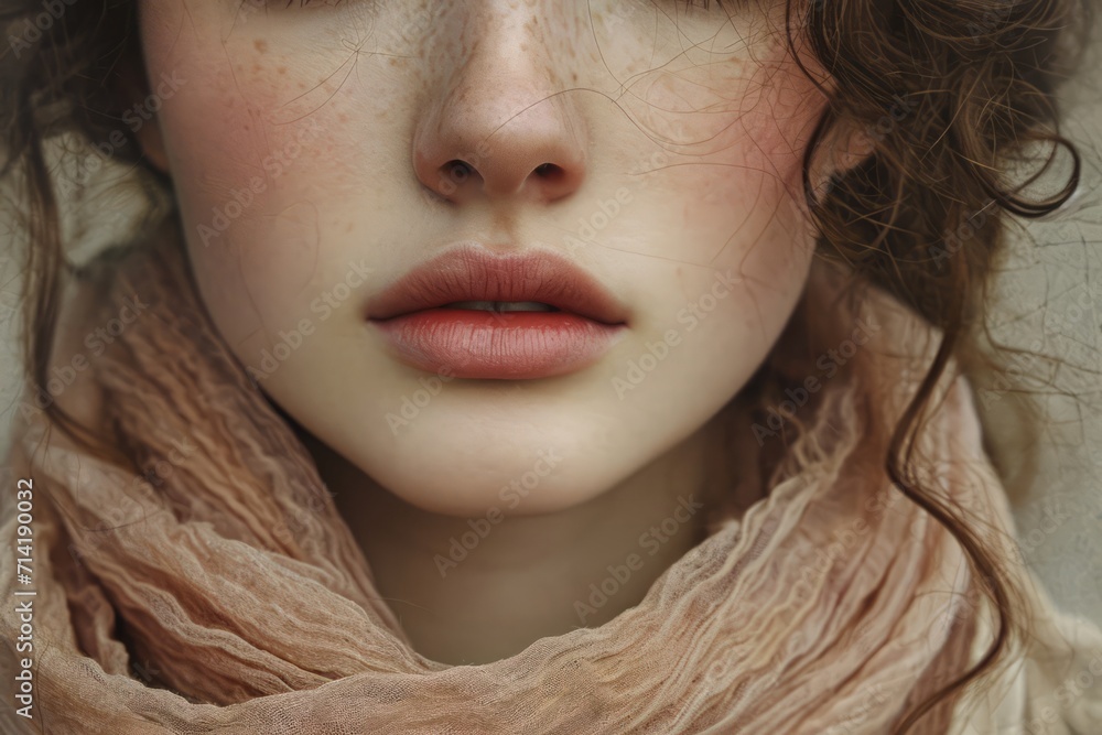 French woman close up France old detailed photography texture. French ...