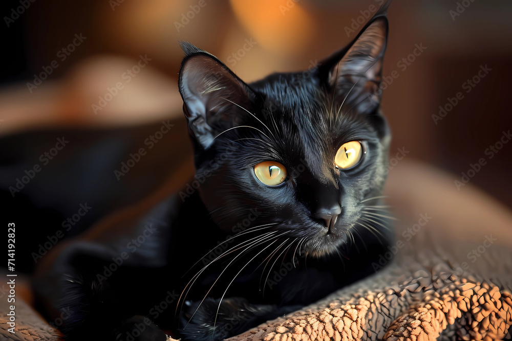 Bombay cat - Originated in the United States, bred to resemble a ...