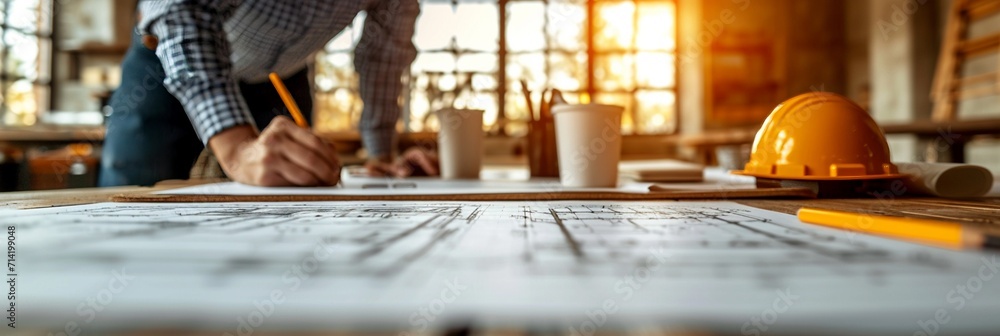 Team Engineer drawing graphic planning and meeting for architectural ...