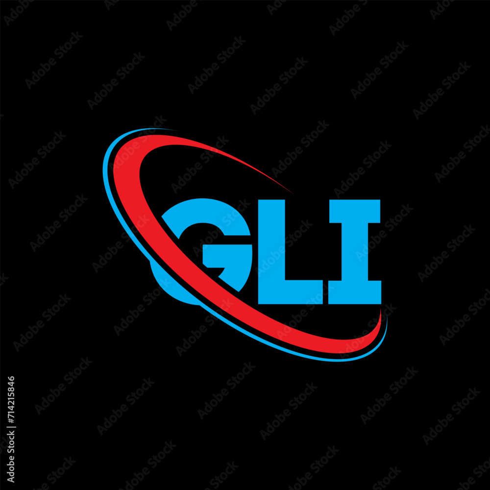 GLI logo. GLI letter. GLI letter logo design. Initials GLI logo linked ...