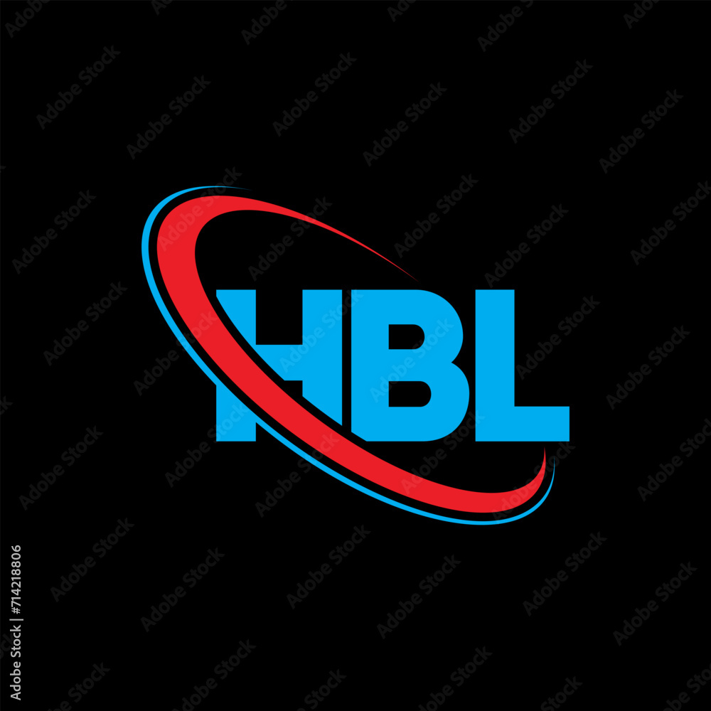 HBL logo. HBL letter. HBL letter logo design. Intitials HBL logo linked ...