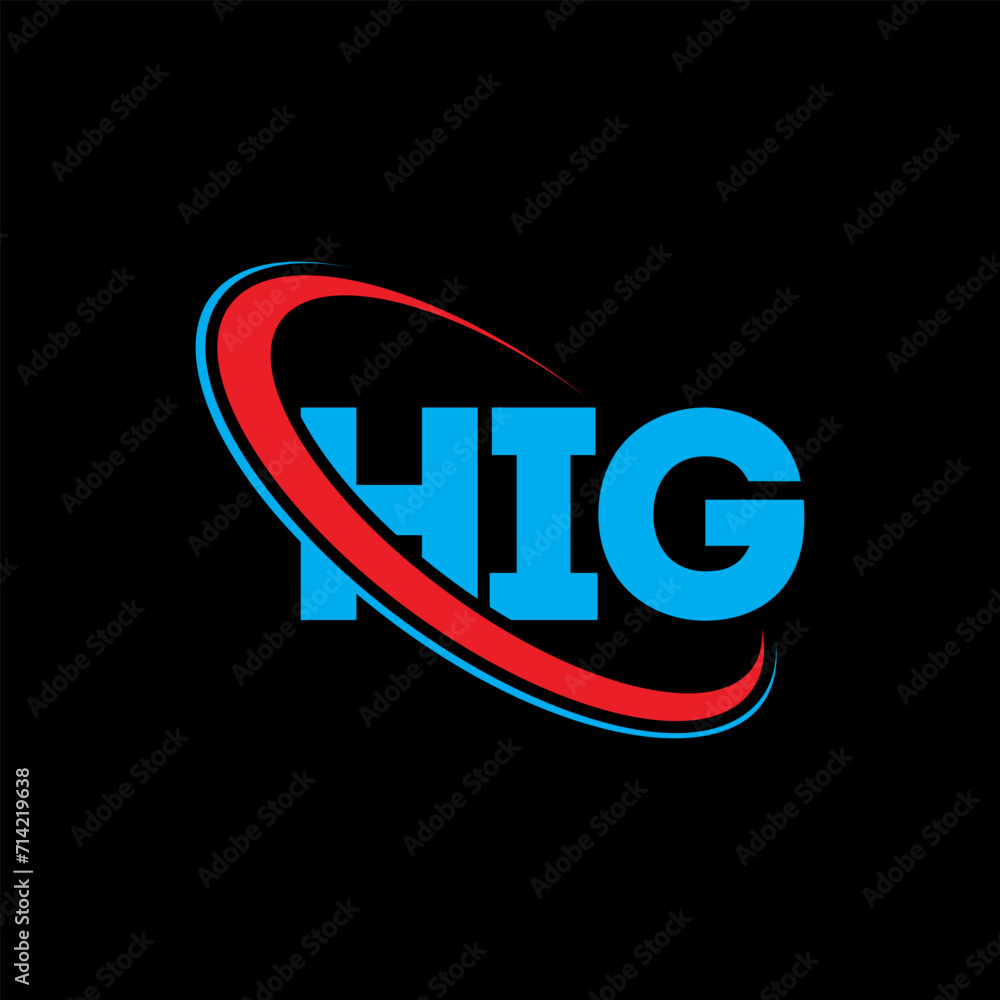 HIG logo. HIG letter. HIG letter logo design. Initials HIG logo linked ...