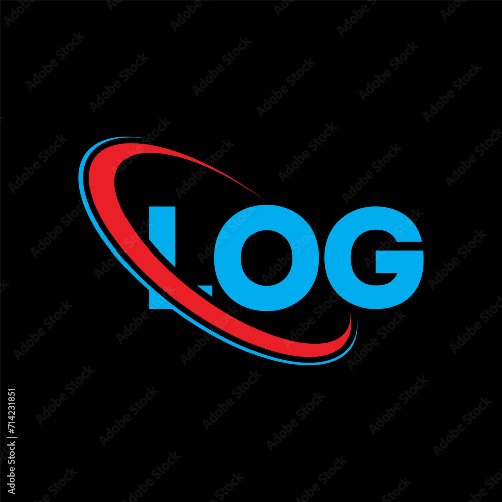 LOG logo. LOG letter. LOG letter logo design. Initials LOG logo linked ...