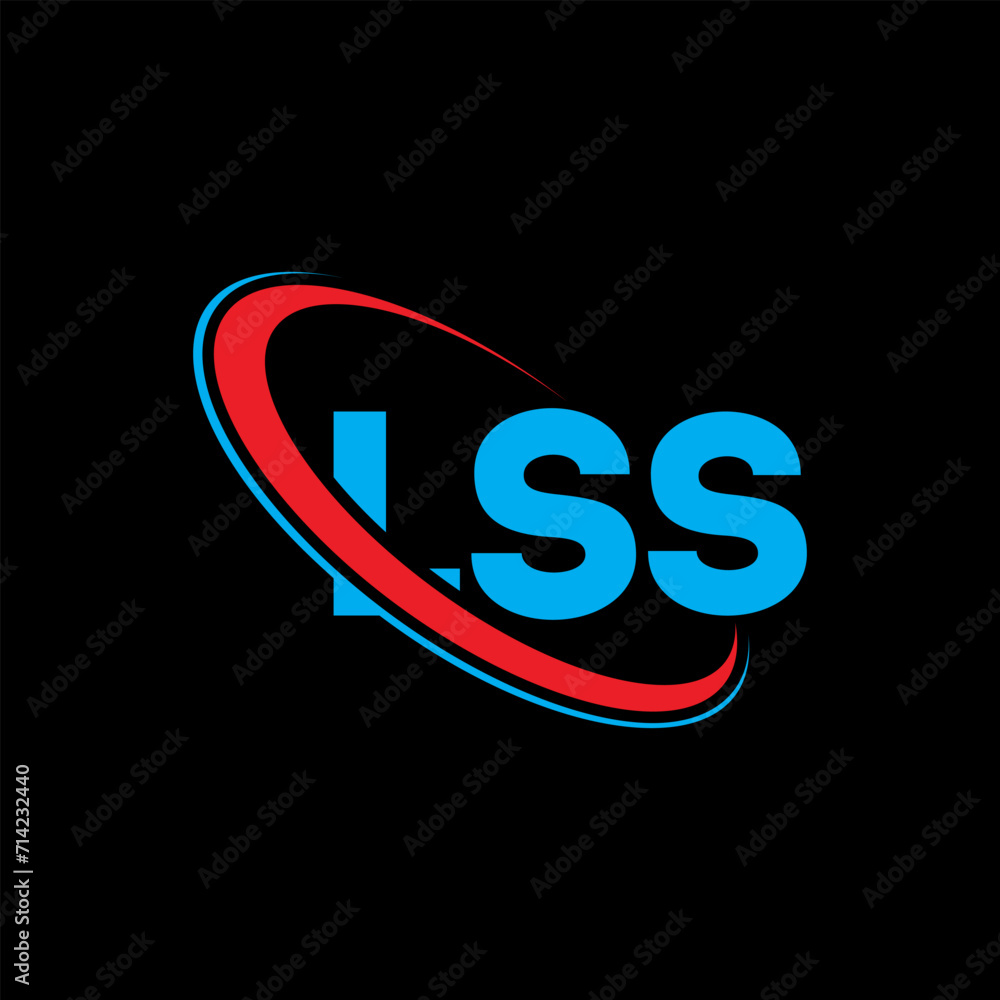 LSS logo. LSS letter. LSS letter logo design. Initials LSS logo linked ...