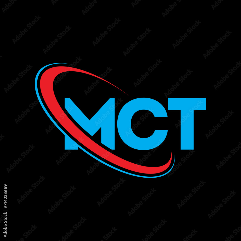 Vettoriale Stock MCT logo. MCT letter. MCT letter logo design ...