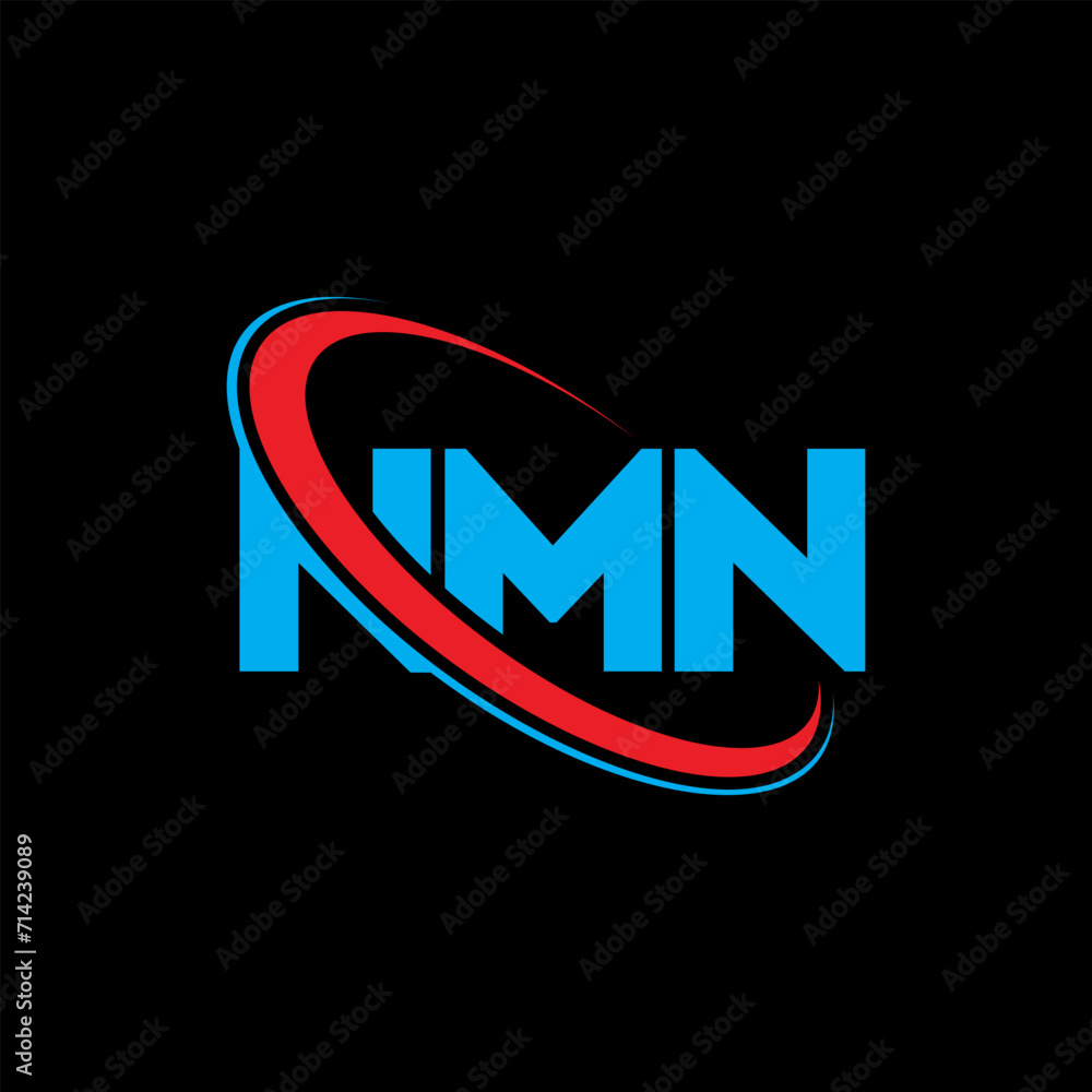 NMN logo. NMN letter. NMN letter logo design. Initials NMN logo linked ...