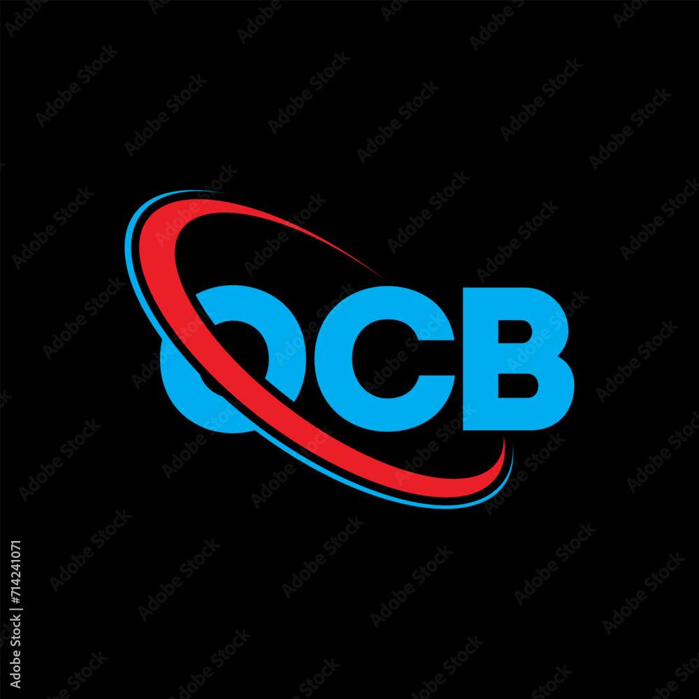 OCB logo. OCB letter. OCB letter logo design. Intitials OCB logo linked ...