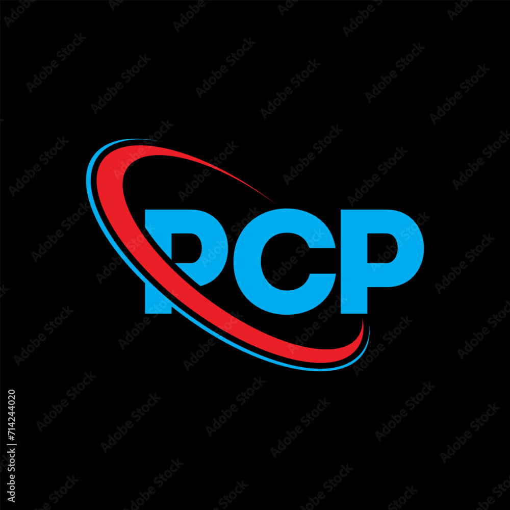 PCP logo. PCP letter. PCP letter logo design. Intitials PCP logo linked ...
