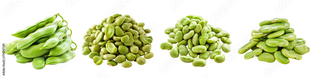 Fava bean Broad beans Vegetables Pile Of Heap Of Piled Up Together ...