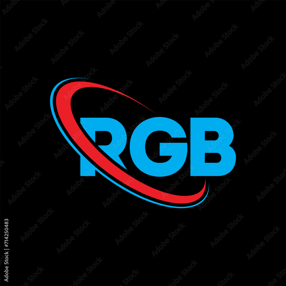 RGB logo. RGB letter. RGB letter logo design. Initials RGB logo linked ...