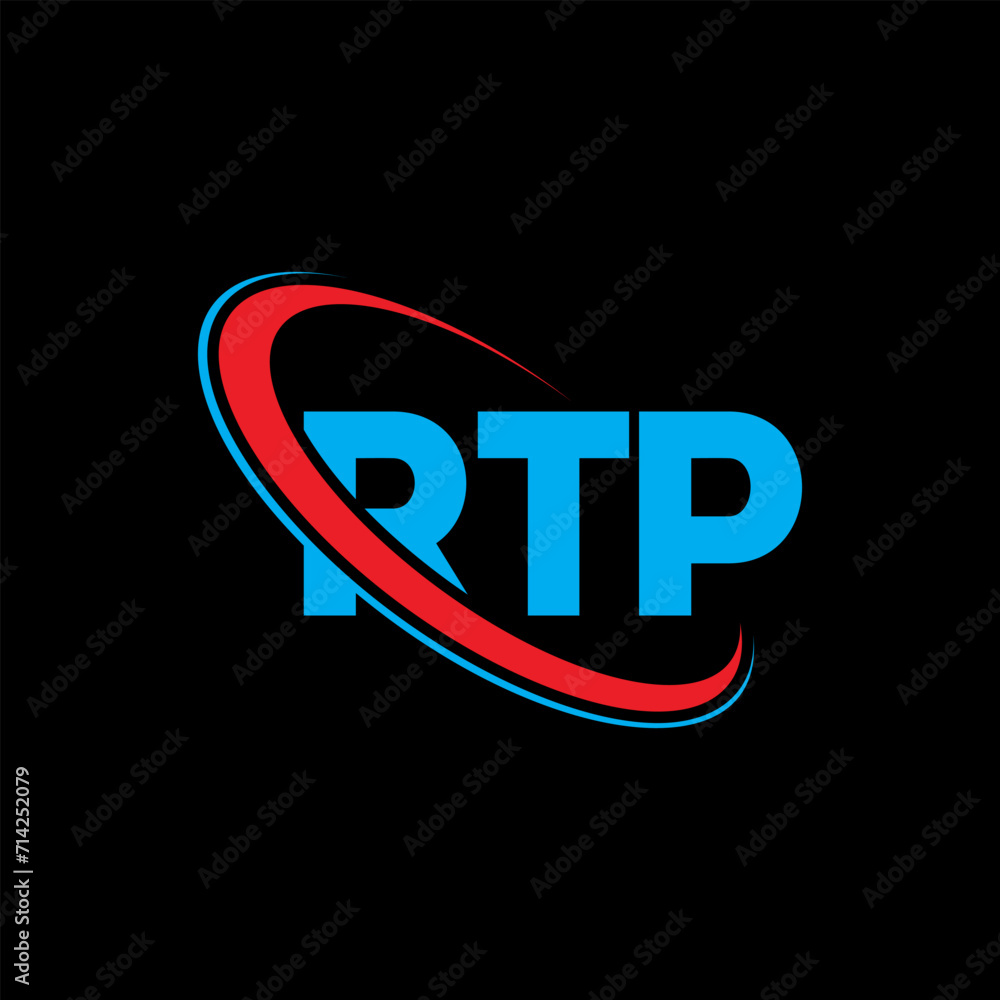 Vecteur Stock RTP logo. RTP letter. RTP letter logo design. Initials ...