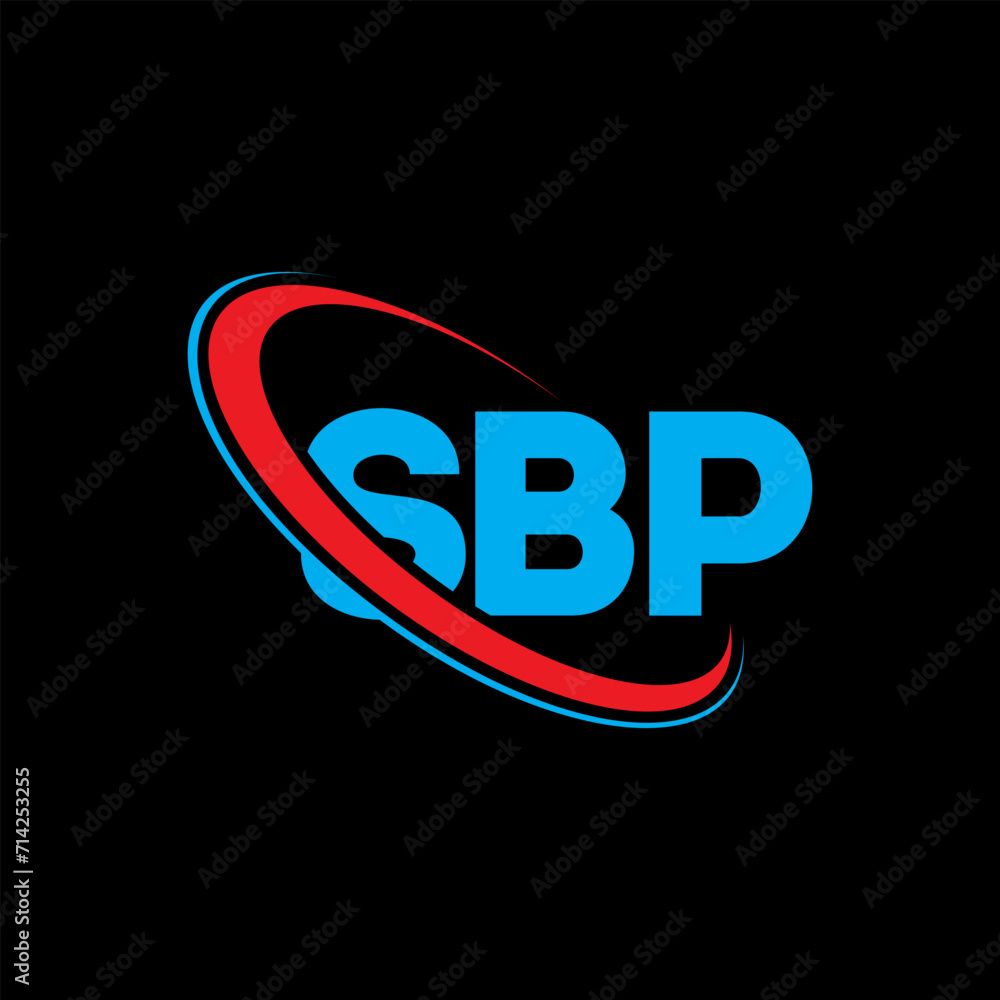 Vecteur Stock SBP logo. SBP letter. SBP letter logo design. Intitials ...