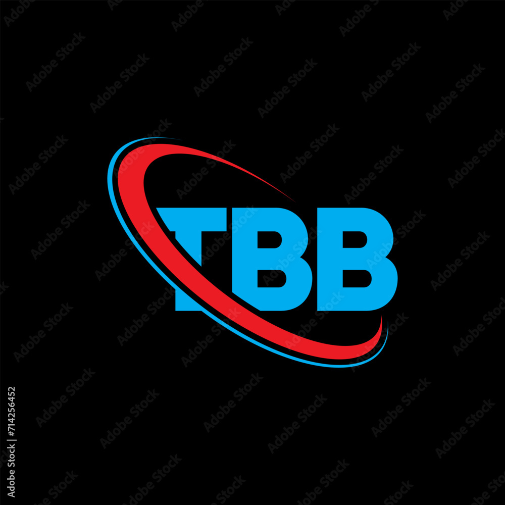 TBB logo. TBB letter. TBB letter logo design. Intitials TBB logo linked ...
