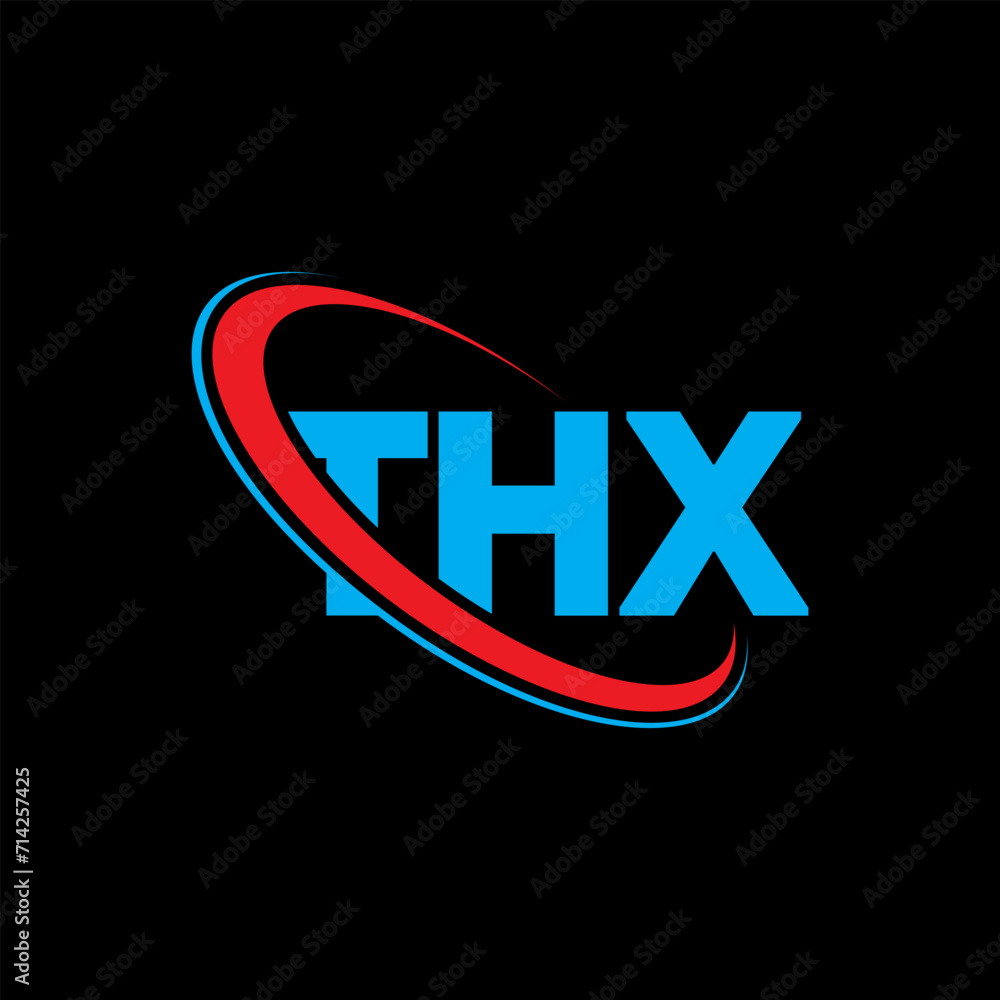 Thx Logo Thx Letter Thx Letter Logo Design Initials Thx Logo Linked With Circle And Uppercase