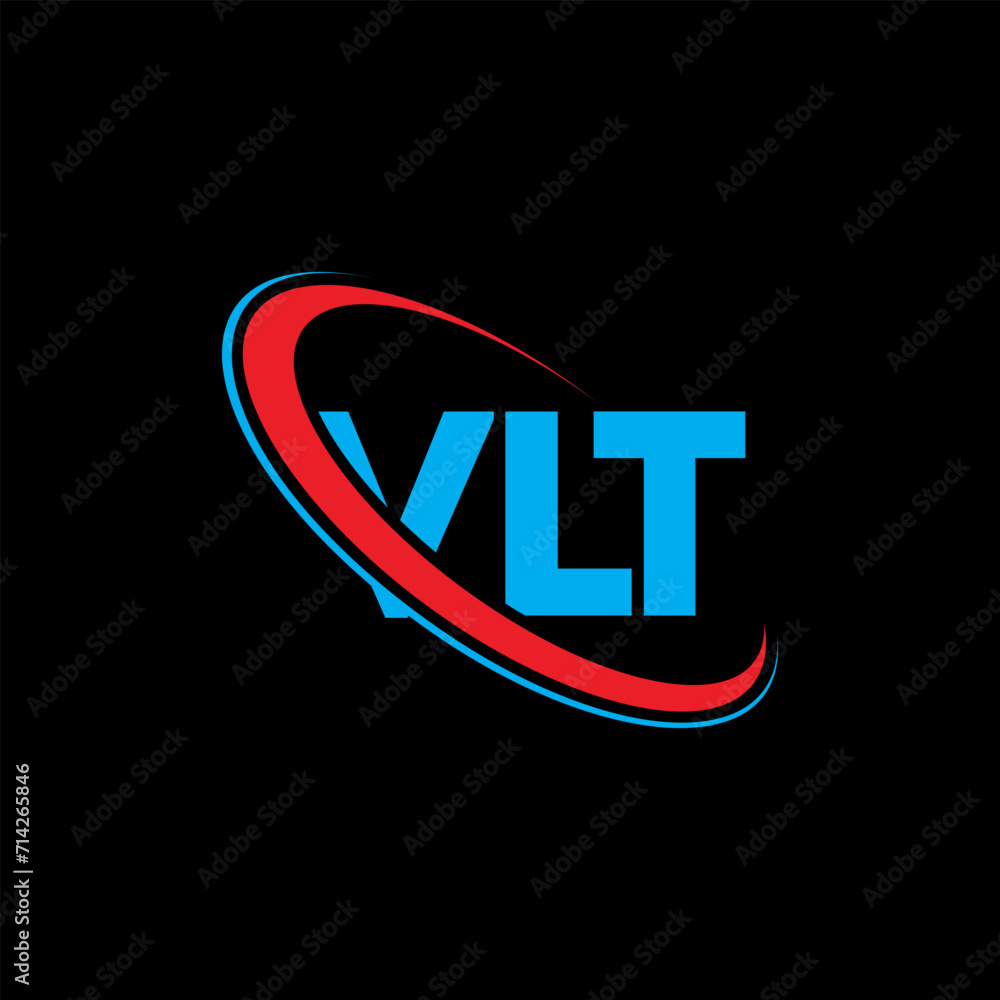 VLT logo. VLT letter. VLT letter logo design. Initials VLT logo linked ...