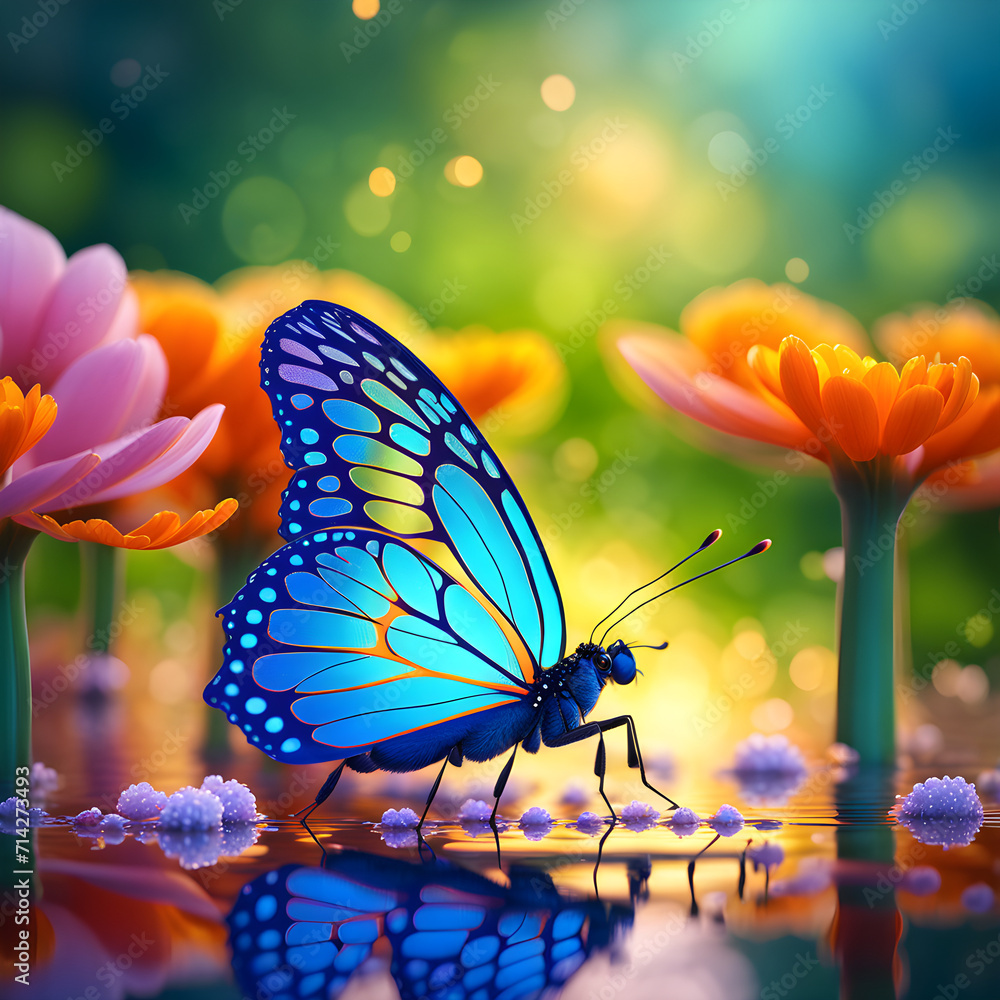 Lovely Butterfly Digital Art captures the essence of nature's most ...