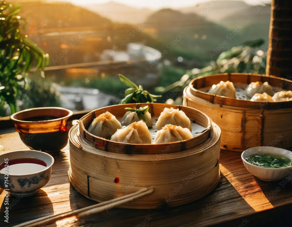 Dim Sum, a Chinese culinary treasure, features small, flavorful, and ...