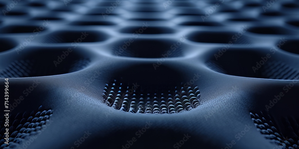 Sound Blocking Acoustic Insulation Foam, close up. Texture, background ...