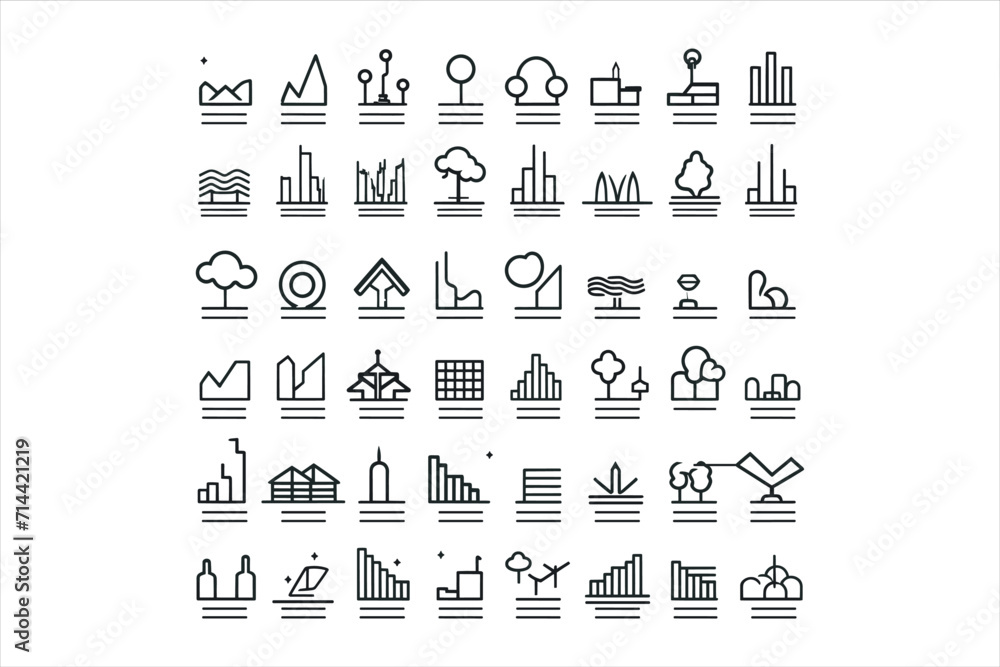 Equipment for water purificatio Fermer,tree ,eclectic icons set vector ...